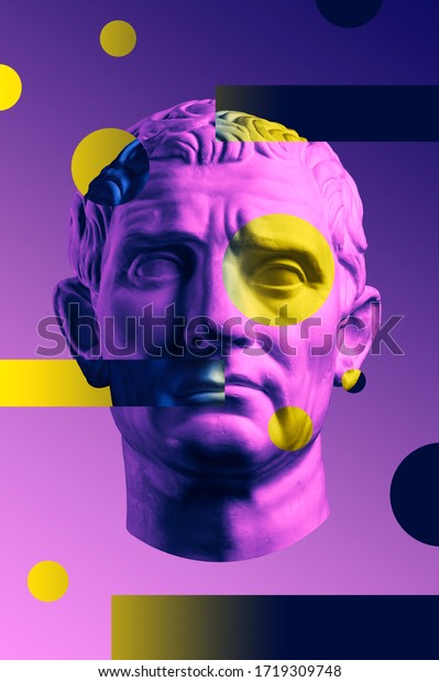 Statue Guy Julius Caesar Octavian Augustus Stock Illustration ...