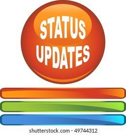 Status Updates Stock Illustration 49744312 | Shutterstock