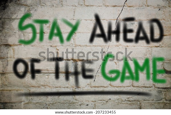 Stay Ahead Game Concept Stock Illustration 207233455 Stay Ahead Game Concept Stock Illustration 207233455