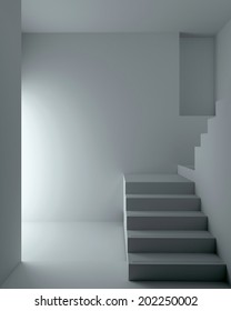 Steps White Interior 스톡 일러스트 202250002 | Shutterstock