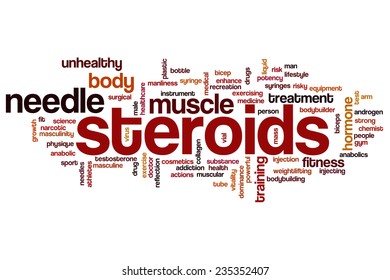 Steroids Word Cloud Concept Stock Illustration 235352407 | Shutterstock