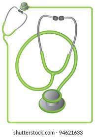 Stethoscope Icon Border Stock Illustration 94621633 | Shutterstock
