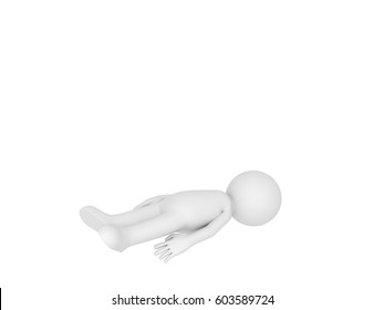 277 3d Man Laying Down Images, Stock Photos & Vectors | Shutterstock