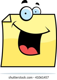 Sticky Note Smiling Stock Illustration 41061457 | Shutterstock