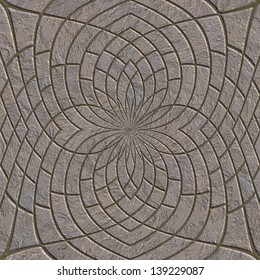 Stone Pavement Seamless Pattern Stock Illustration 139229087