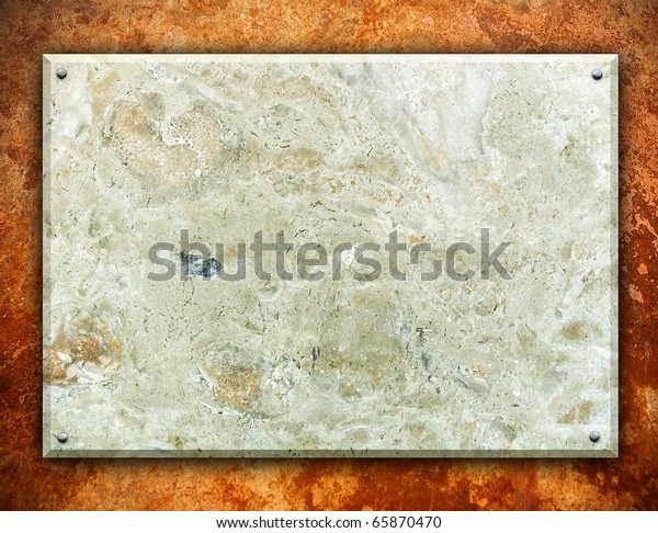 Stone Tablet Background Stock Illustration 65870470