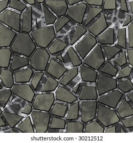Stone Metalic Pavement Generated Background Stock Illustration ...