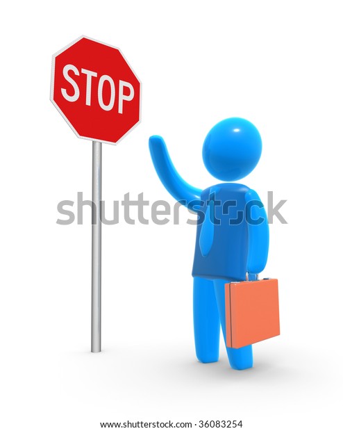 Stop Business Stock Illustration 36083254 | Shutterstock