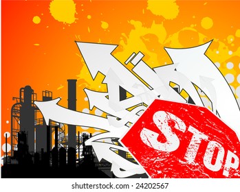 Stop Industry Stock Illustration 24202567 | Shutterstock
