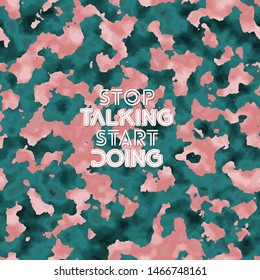 Stop Talking Start Doing Illustration On Stock Illustration 1466748161 ...