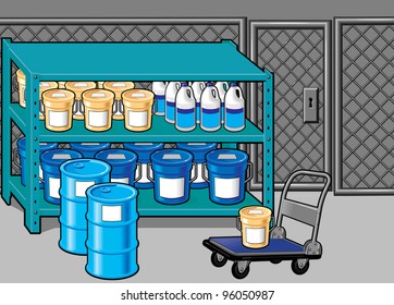 6,054 Hazardous material storage Images, Stock Photos & Vectors ...