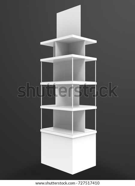 Store Display 3d Rendering Professional 3d Stock Illustration 727517410 ...