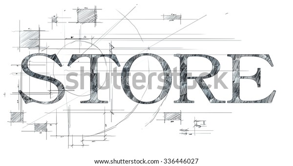 Store Word Stock Illustration 336446027 | Shutterstock