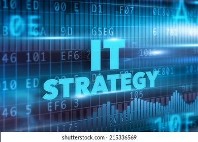 Strategy Concept Blue Background Blue Text Stock Illustration 215336569 ...