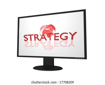 Planning Monitor Stock Illustration 17708215 | Shutterstock