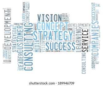 Strategy Word Cloud Stock Illustration 189946709 | Shutterstock