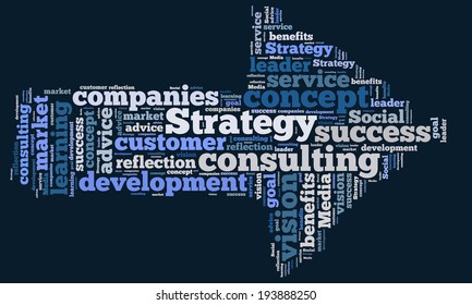 Strategy Word Cloud Stock Illustration 193888250 | Shutterstock