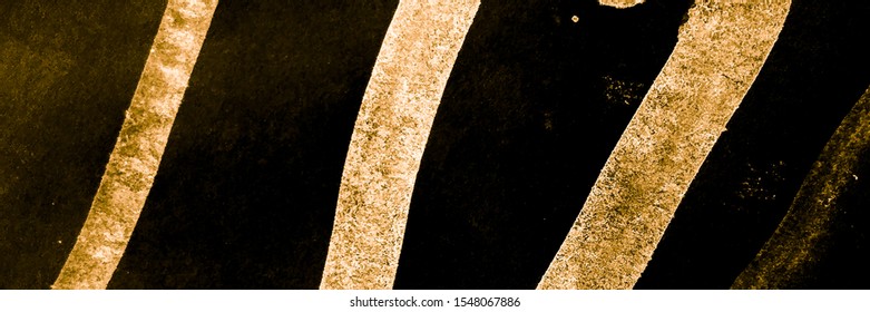 Stripes Psychedelic Pattern Mustard Lines Dark Stock Illustration ...