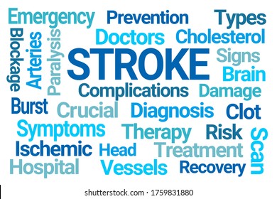 Stroke Word Cloud On White Background Stock Illustration 1759831880