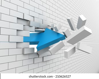 4,006 Breaking brick wall Images, Stock Photos & Vectors | Shutterstock