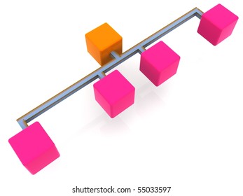 Structure 3d Stock Illustration 55033597 | Shutterstock