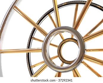 Structure Wheel 3d Stock Illustration 37292341 | Shutterstock