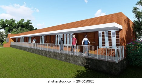 754 Dormitory 3d Images, Stock Photos & Vectors | Shutterstock