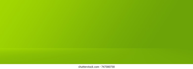 Studio Background Bright Green Gradient Horizontal 스톡 일러스트 747300730 ...