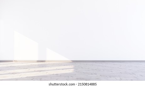 Studio Room Interior Background White Wall Stock Illustration ...