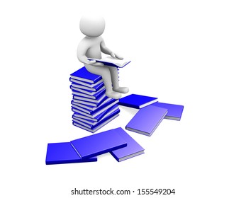 Study 3d Man3d Image Stock Illustration 155549204 | Shutterstock