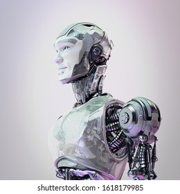 457 Half man robot Images, Stock Photos & Vectors | Shutterstock
