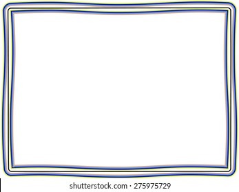 Stylized Border Frame Stock Illustration 275975750 | Shutterstock
