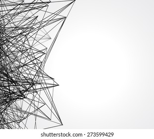 Stylized Low Poly Wire Construction Concept 스톡 일러스트 273599429 ...