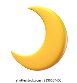 Stylized Moon 3d Model Render Stock Illustration 2138687403 | Shutterstock