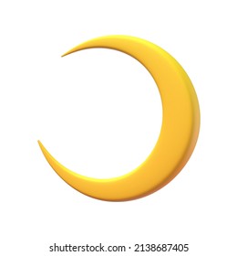 Stylized Moon 3d Model Render Stock Illustration 2138687405 | Shutterstock