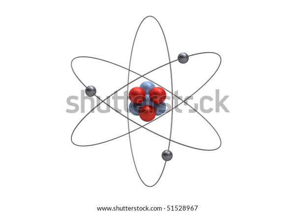 흰색으로 격리된 리튬 원자의 스타일화된 표현 스톡 일러스트 51528967 | Shutterstock