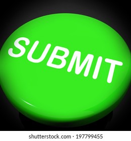 Submit Switch Showing Submitting Submission Application Stock ...