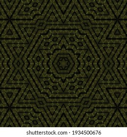 Subtle Aztec Design Background 3d Illustration Stock Illustration ...