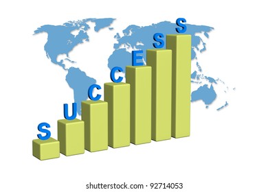 Success Graph Stock Illustration 92714053 | Shutterstock