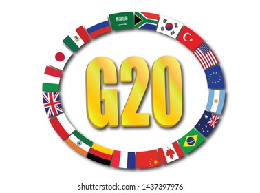 Summit G20 Concept Rendering Isolated On: ilustración de stock ...
