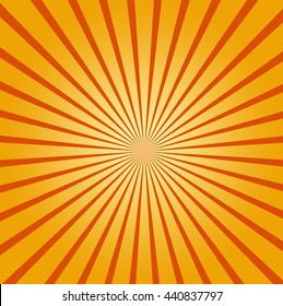 Vector Illustration Abstract Sunrise Know Beams Stock Vector (Royalty ...