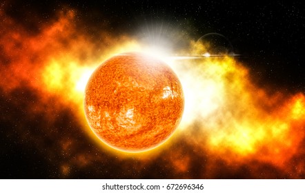 Solar System Model Elements This Image Stock Photo (Edit Now) 670766320