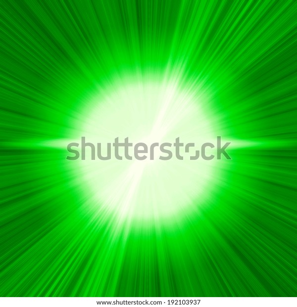 Sun Green Background Stock Illustration 192103937 | Shutterstock