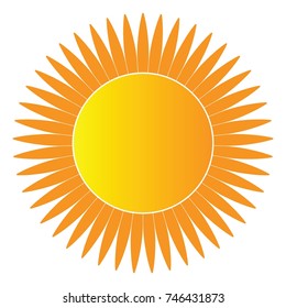 Sun Ray Stock Illustration 746431873 | Shutterstock
