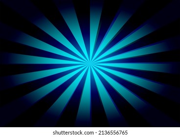 Sunlight Xray Wave Graphic Abstract Blue Stock Illustration 2136556765 ...