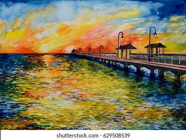 108,070 Sky water painting Images, Stock Photos & Vectors | Shutterstock
