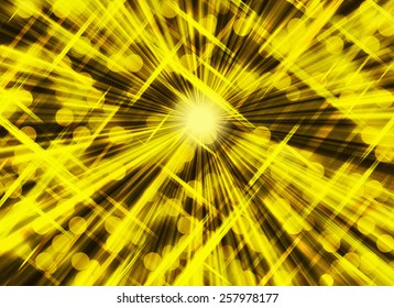 Sunshine Rays Texture Backgrounds Bokeh Bubbles Stock Illustration ...