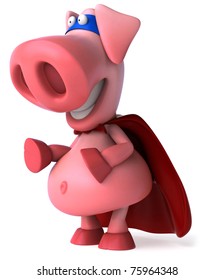 Super Pig Stock Illustration 75964348 | Shutterstock