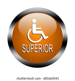 Superior Button Isolated 3d Illustration Stock Illustration 681663541 ...