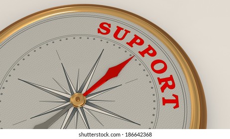 Support Compass Stock Illustration 186642368 | Shutterstock